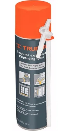 ESPUMA EXPANSIVA DE 500 ML TRUPER 10920 : FERREBLOCK | Concretos y Materiales de San Juan ...