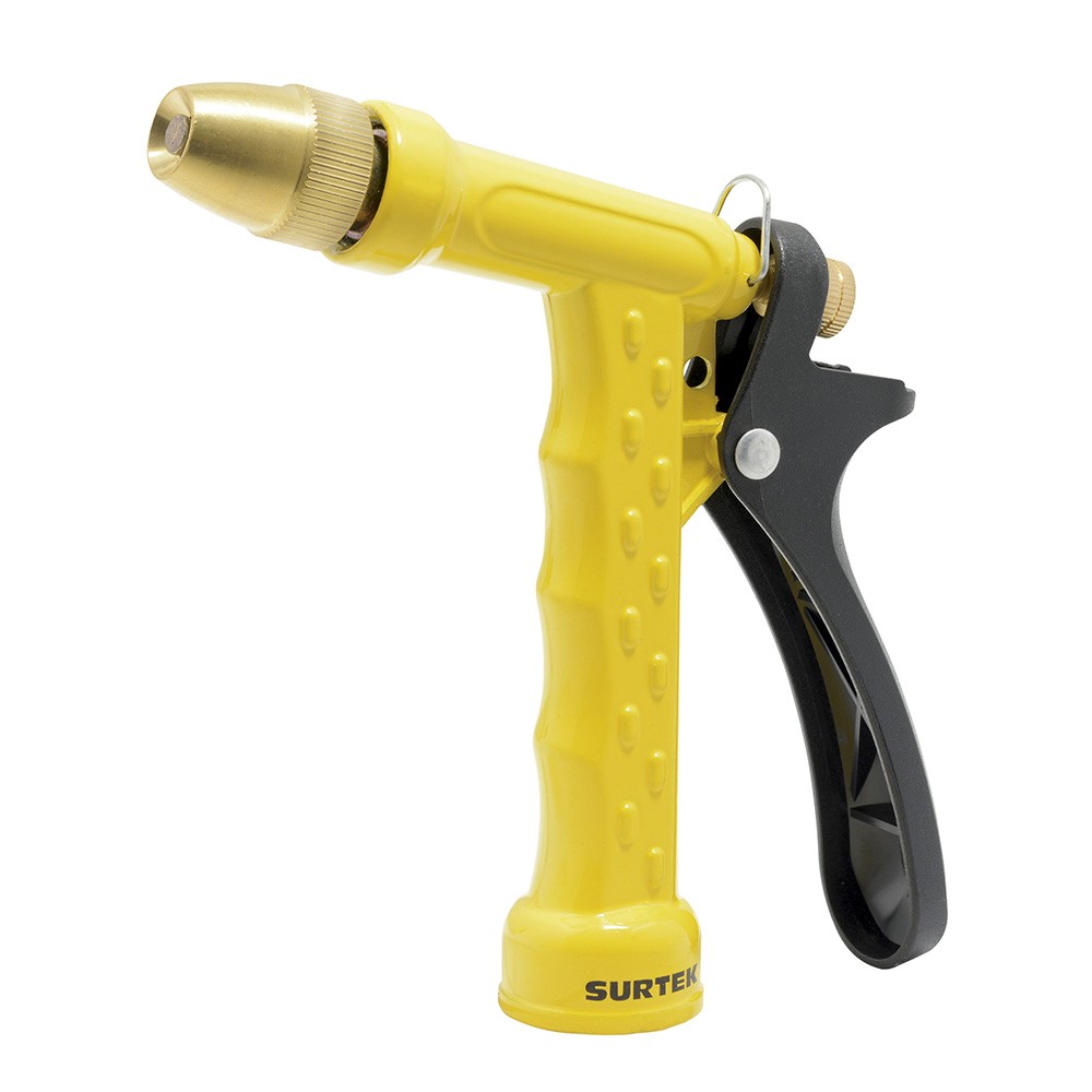 PISTOLA RIEGO METALICA BOQUILLA REGULABLE 3/4" SURTEK 130345 ...